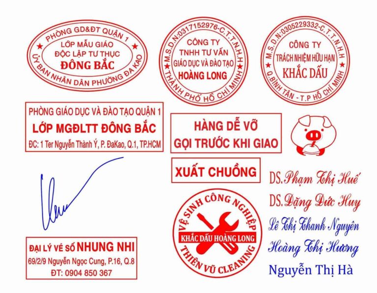 Hướng dẫn tạo con dấu online - thiết kế con dấu logo từ A-Z