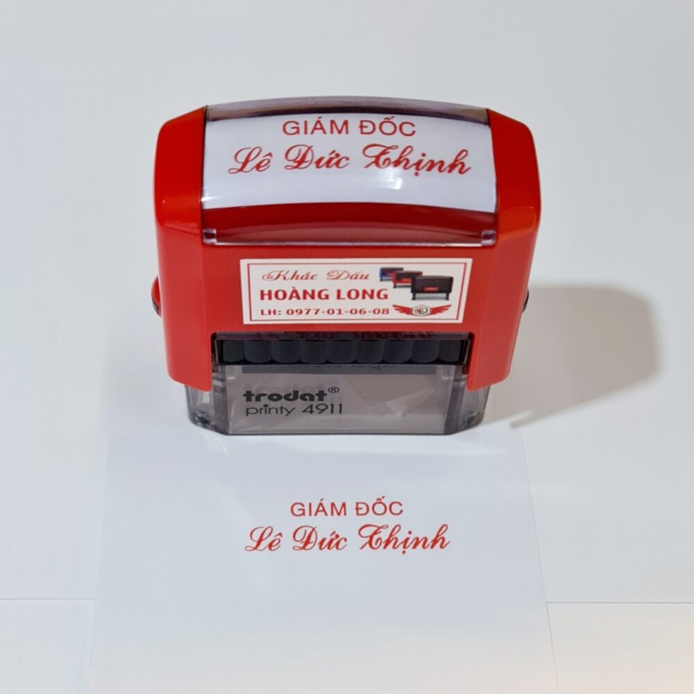 Con Dấu Chức Danh Giám Đốc